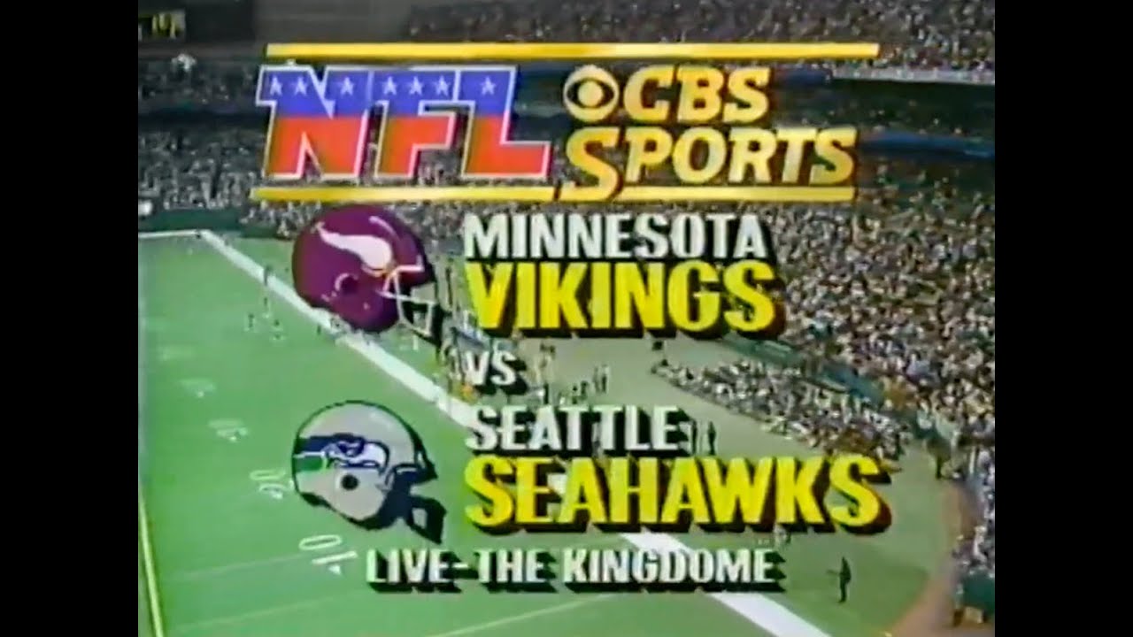 1987 Week 8 - Seahawks vs. Vikings - YouTube