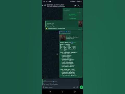SCRIPT BUG WHATSAPP DELTACRASH 5.4 FREE VERSION II FREFIX II PAIRING CODE II ONEXDLT - YouTube