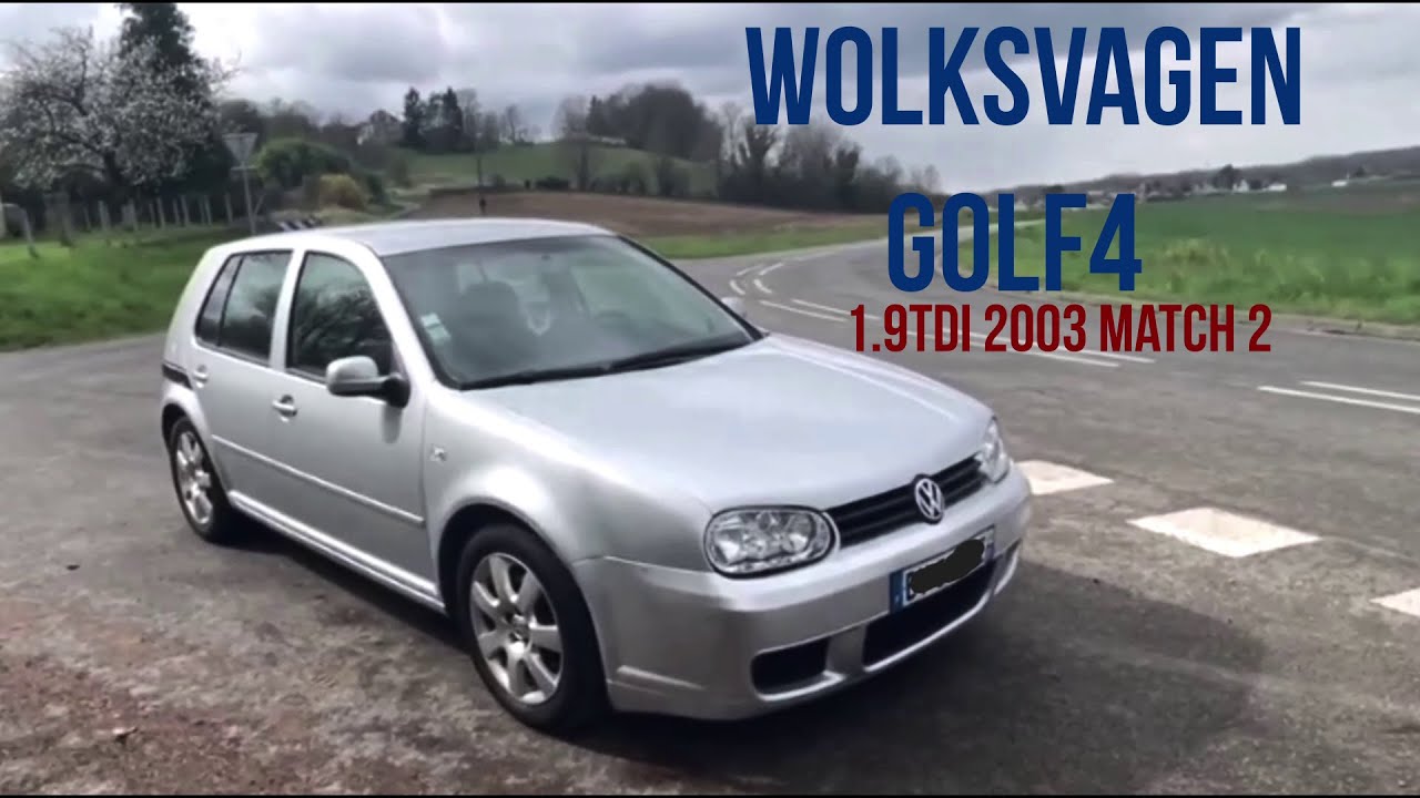 Golf 4 1.9TDI 2003-Test Drive-rewiev - YouTube