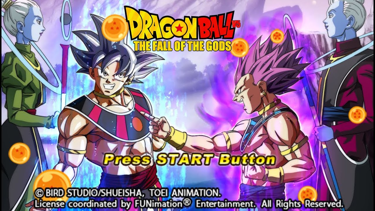 DRAGONBALL THE FAll OF THE GODS Tenkaichi Tag Team DBZ TTT MOD PPSSPP ...