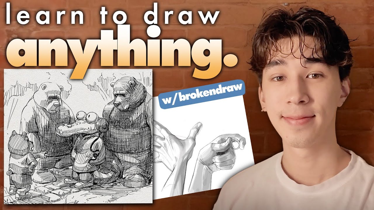 How to Draw Anything with @brokendraw - YouTube