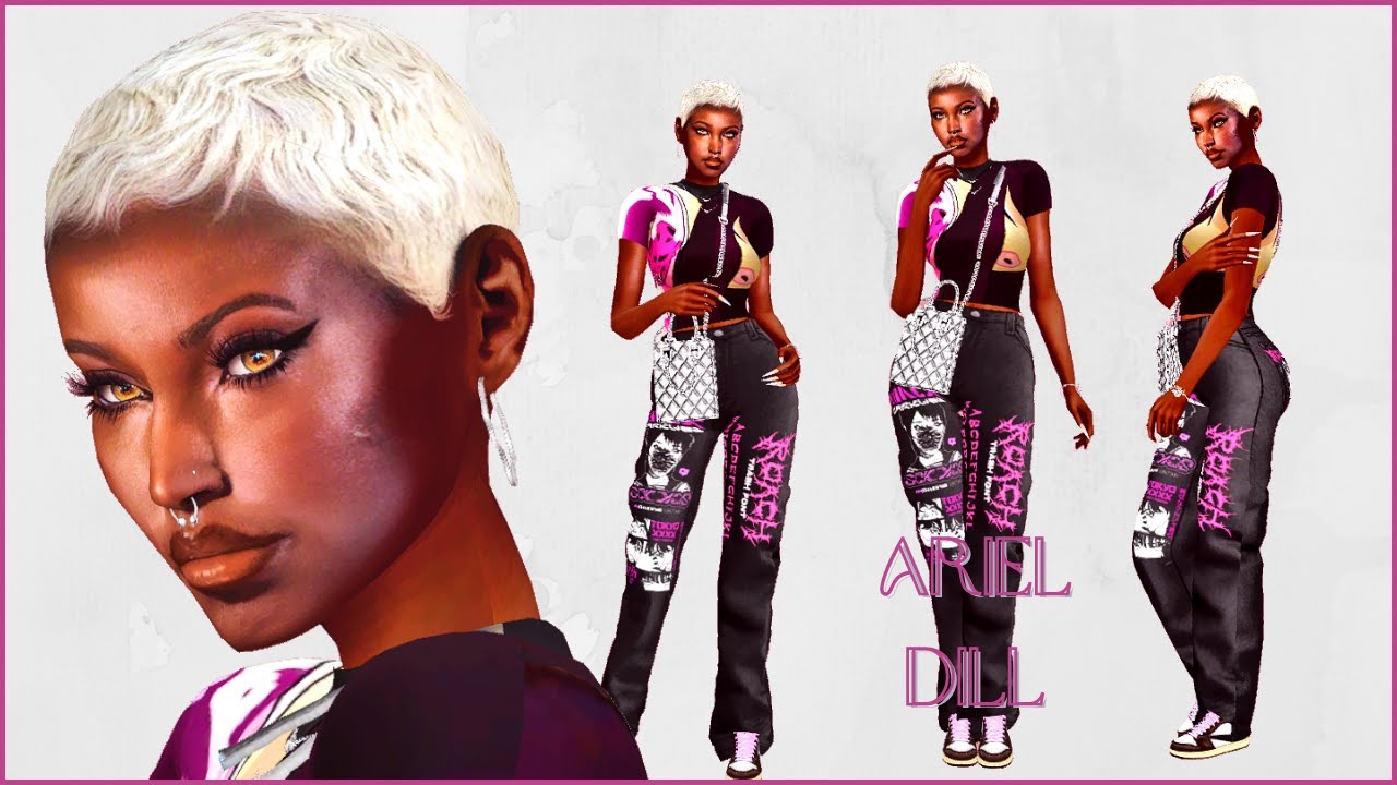 Ariel Dill | CC Folder and Sim Download || SIMS 4 - YouTube