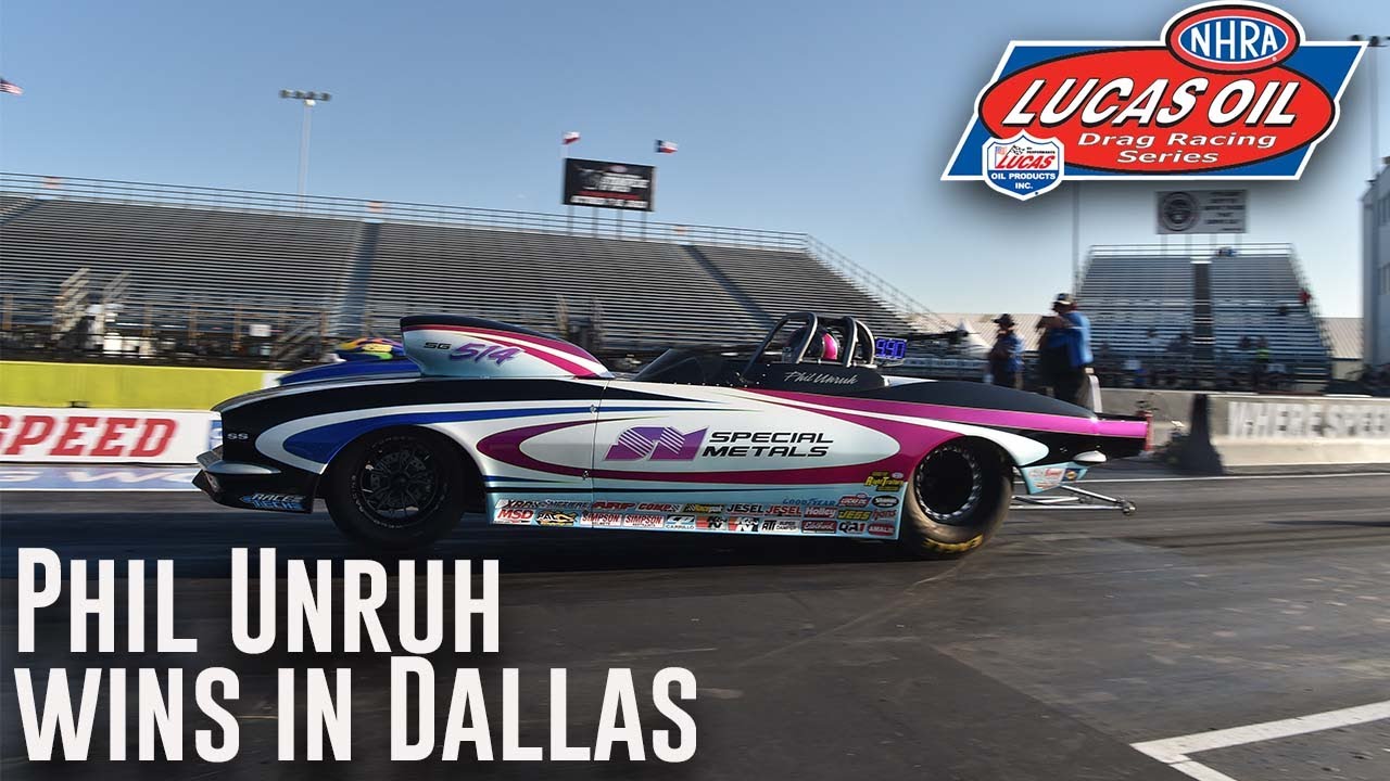 Phil Unruh wins Super Gas at Texas NHRA FallNationals - YouTube