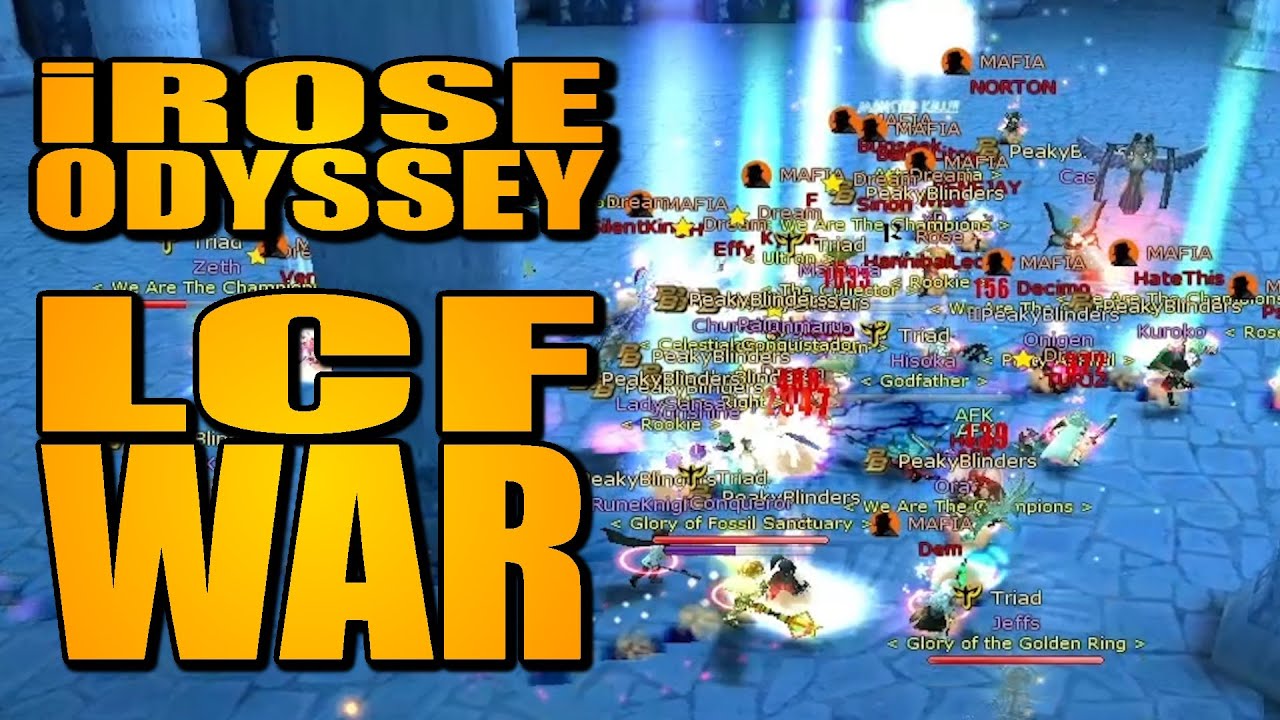 iRose Odyssey | LUNA CLAN FIELD | Triad/PeakyBlinders vs MAFIA/Dream ...