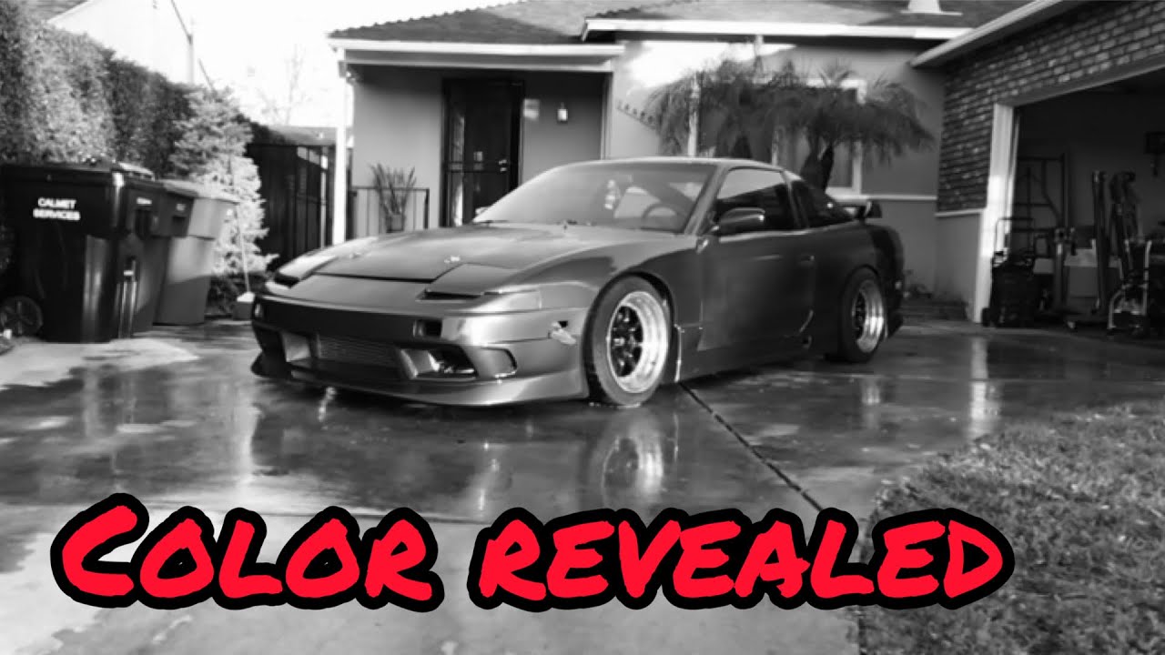 JC’s KA24DET Nissan 240sx S13 Color Reveal - YouTube