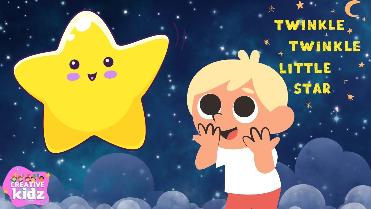 Twinkle Twinkle Little Star Song | Creative Kidz Nursery Rhymes and ...