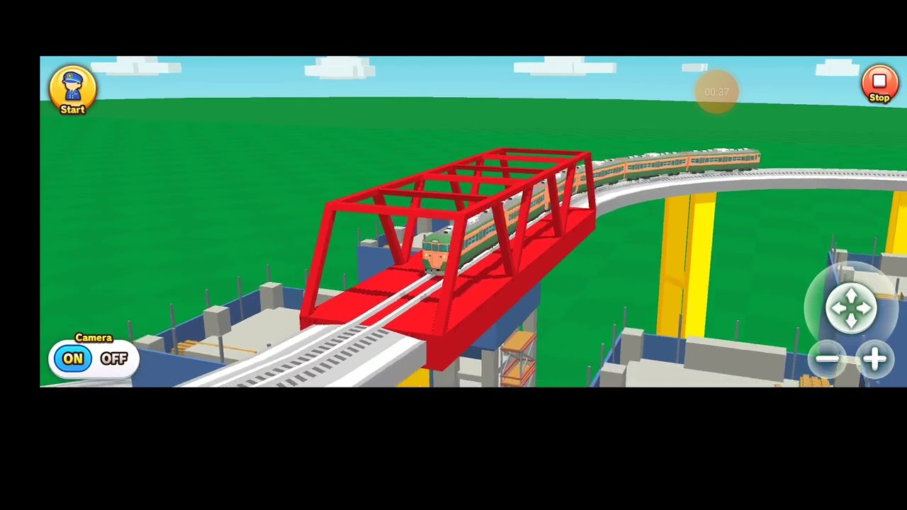 Train tracks 3D Buildings Train stops minecraft 3 - YouTube