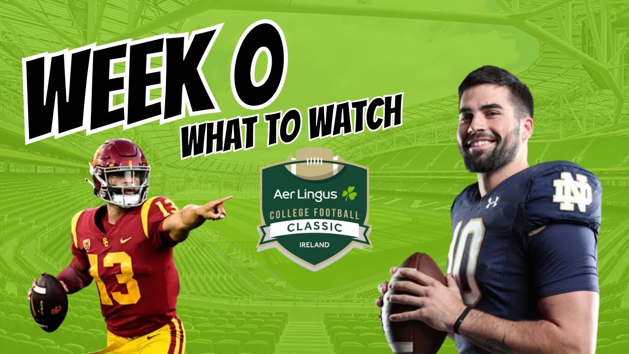 College Football Week 0: Your Guide to What to Watch and Predictions ...