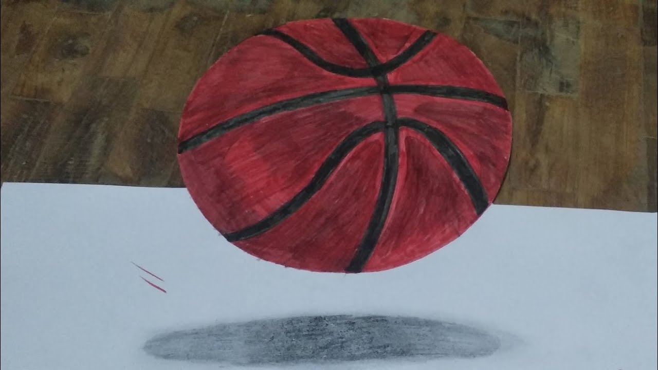 How to make 3D ball on white paper | amazing trick | by (World 3D Art ...