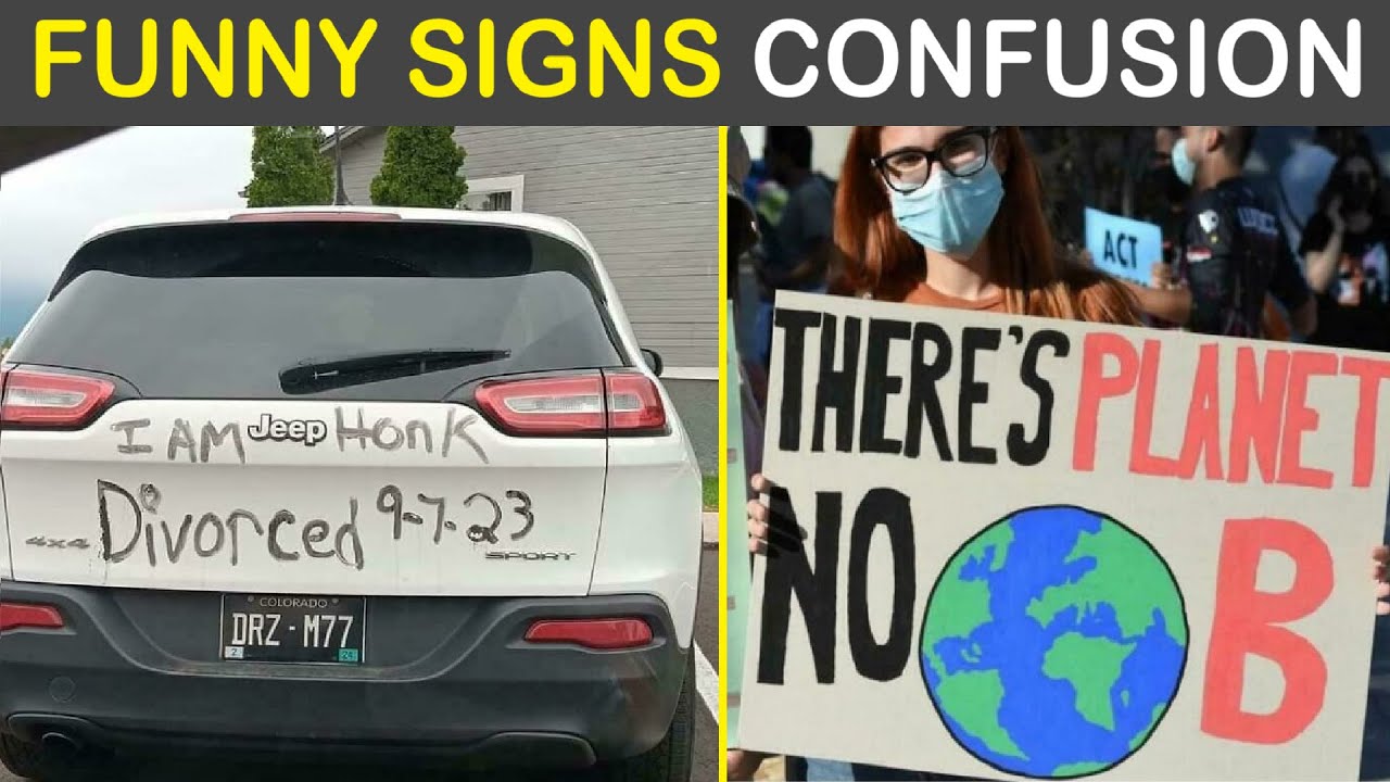 Funny Signs That May Leave You Squinting In Confusion | Humor Sweet ...