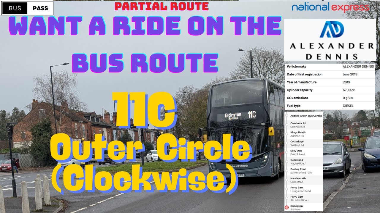 How to Explore Birmingham’s Outer Circle 🚍 Route 11C From Acocks Green ...