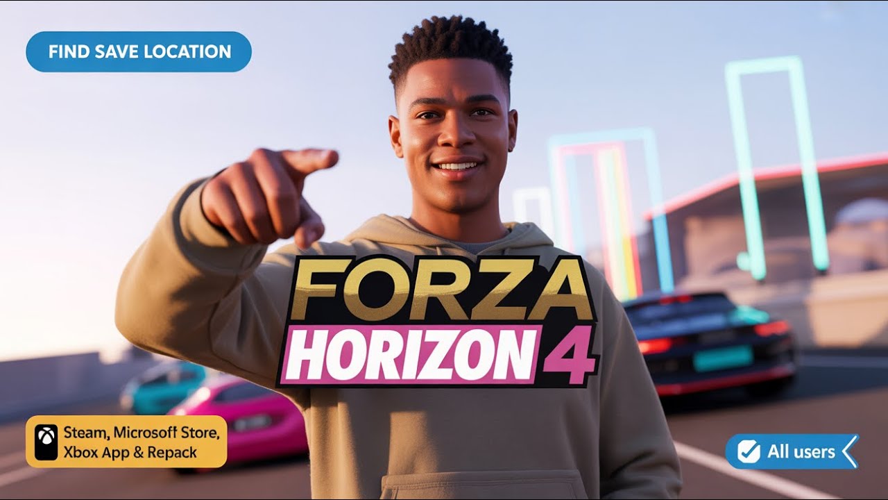 Forza Horizon 4 Save Game Location | Steam, Microsoft Store, Xbox App ...