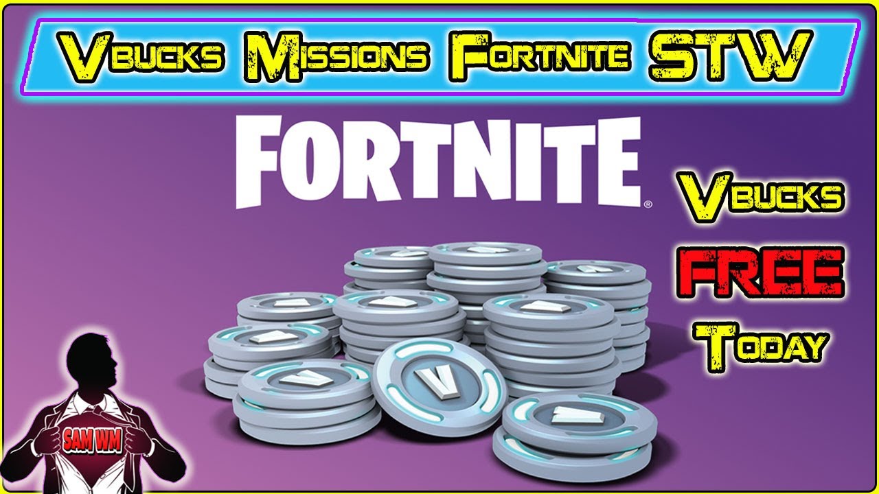 Fortnite STW Vbucks Missions Today 30 September ( 1 mission ) - YouTube