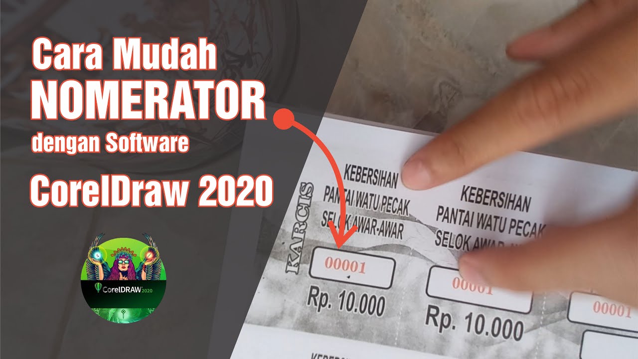Cara Print Nomor dikupon atau yang biasa disebut Nomerator dengan ...