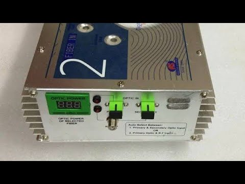 2 FIBER NODE | SHARP OX757 | 2 OPTICAL + 1 RF INPUT - YouTube