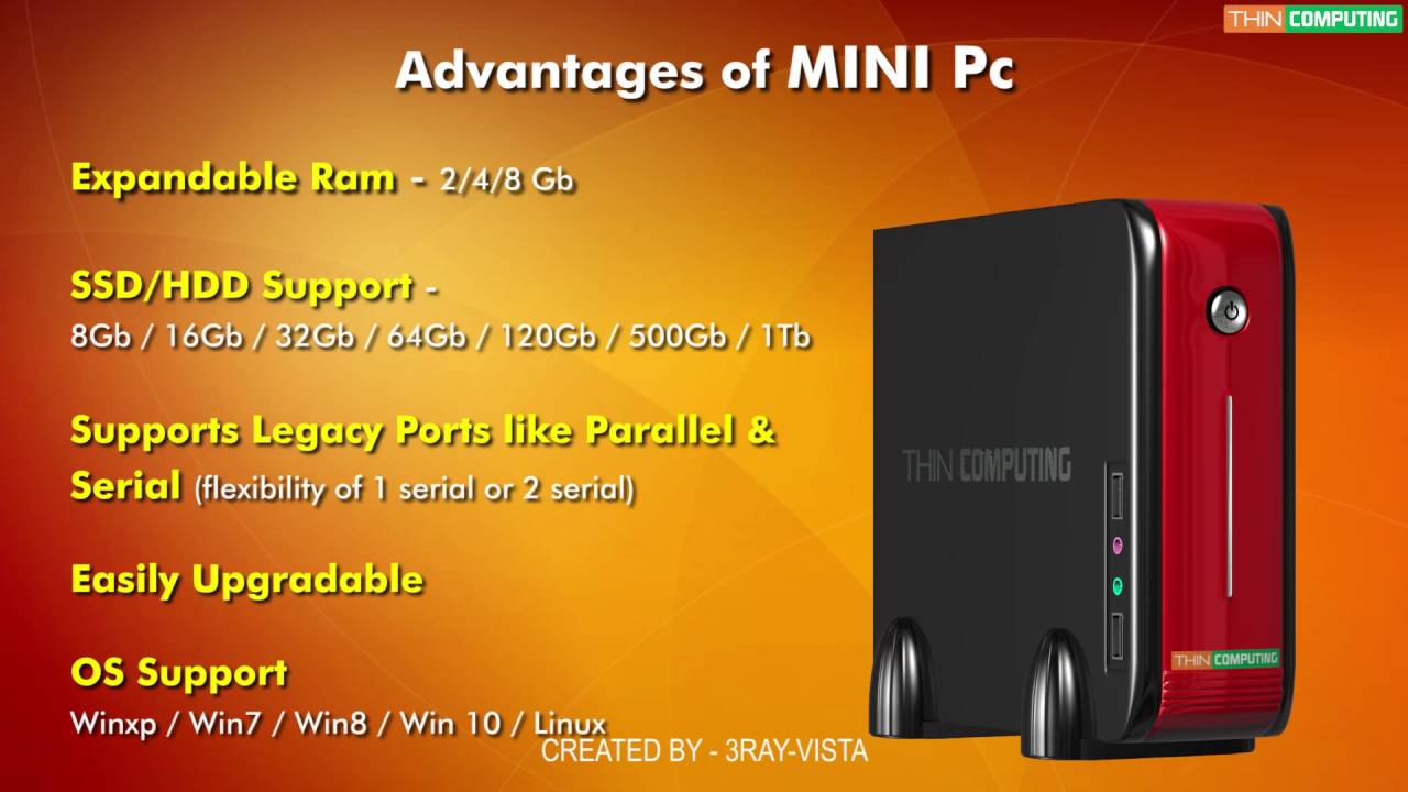 3Ray vista MINI PC VIDEO - YouTube