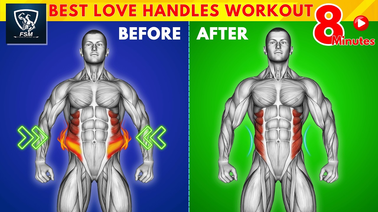 How to Burn Side Fat? Try this Best Love Handles Workout Exercises ...