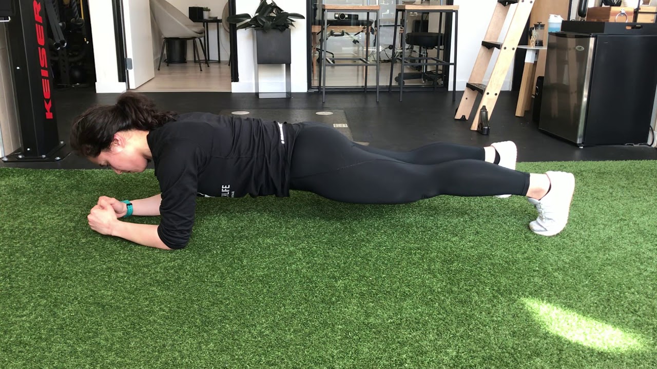 Isometric Front Plank - YouTube