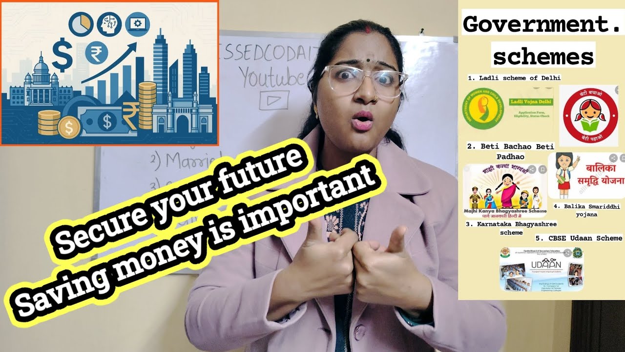 Secure your future || save money || Vidushi Sharma|| Savings plan ...