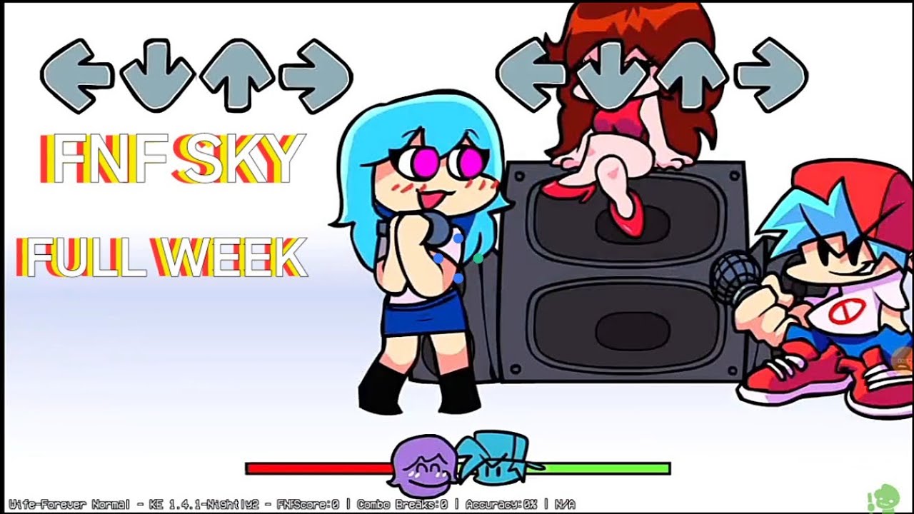 fnf sky full week #fnfsky #fnf #sky #fnfmods @Christos_2014 - YouTube