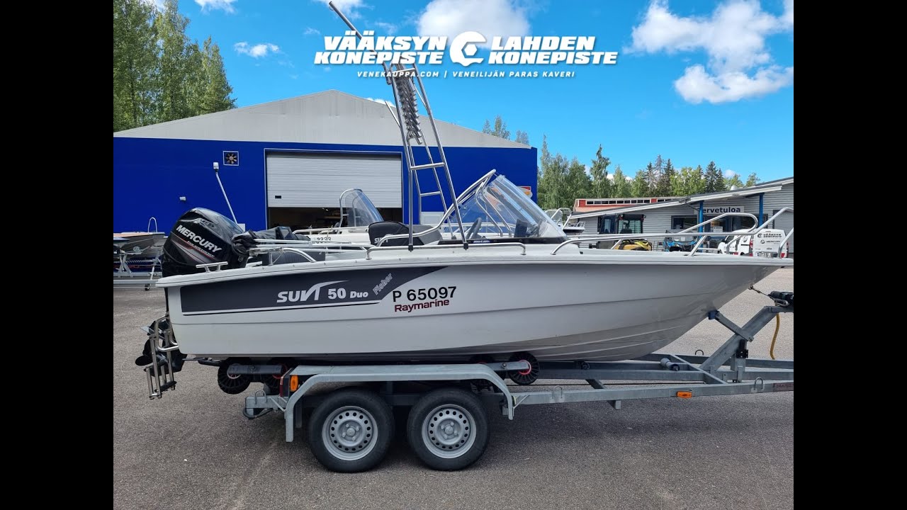 Suvi duo 50 Fisher + Mercury F60 2019vm - YouTube