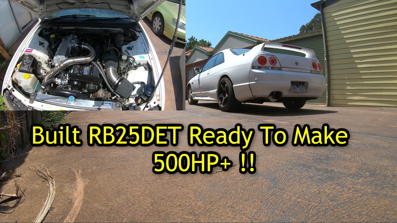 Forged Built RB25DET Ready For Tune + Midnight Test Drive! - YouTube