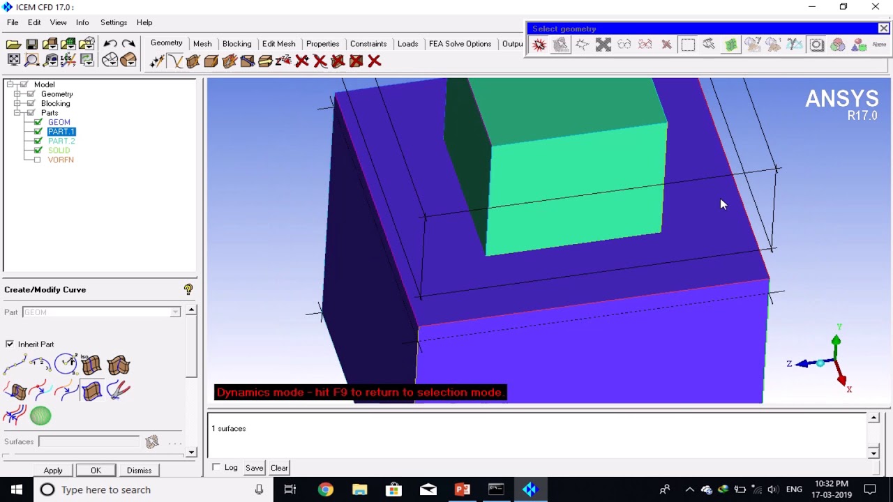 Blocking In Ansys || Blocking In ICEM CFD || Blocking Geometry || - YouTube