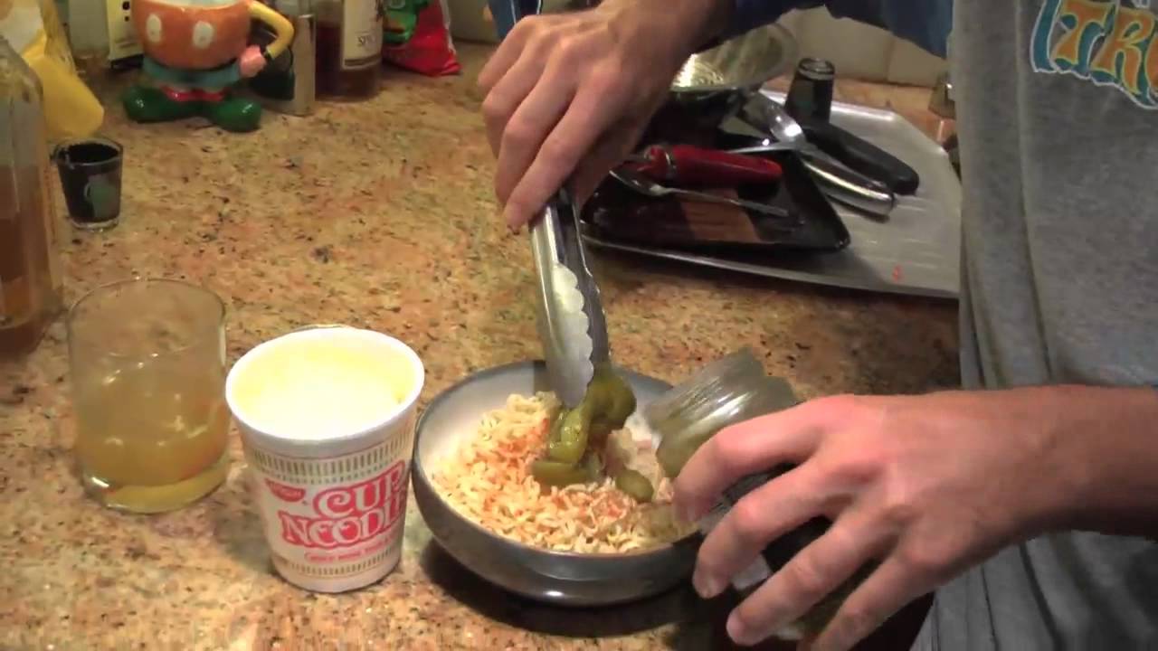 Sic Nacho Dish, "Spicy Sancho Noodle Nachos" - Super Low Budget Cooking ...
