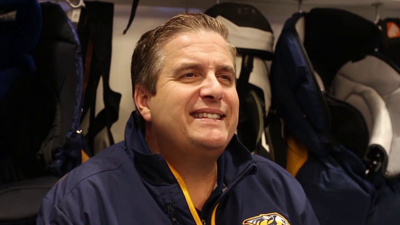 Pete Rogers Predators Equipment Manager NEWS PKG - YouTube