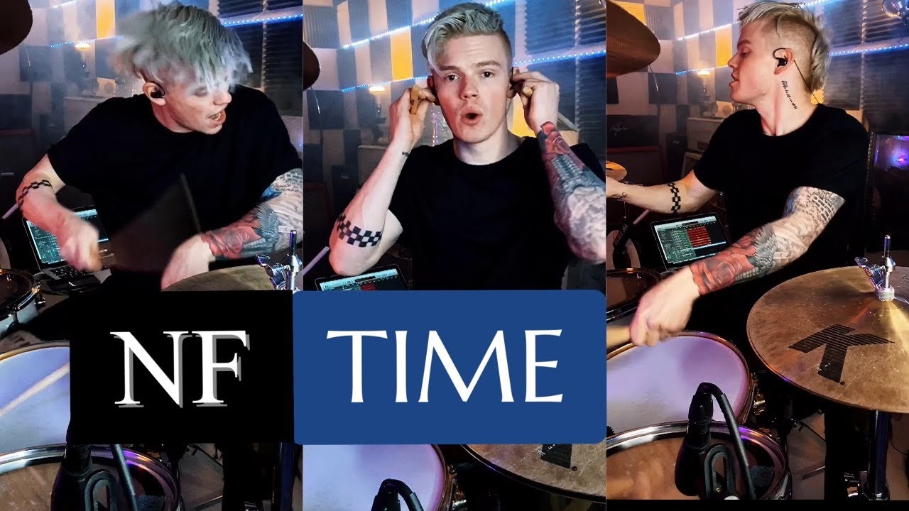 NF - TIME [Drum Cover] - YouTube