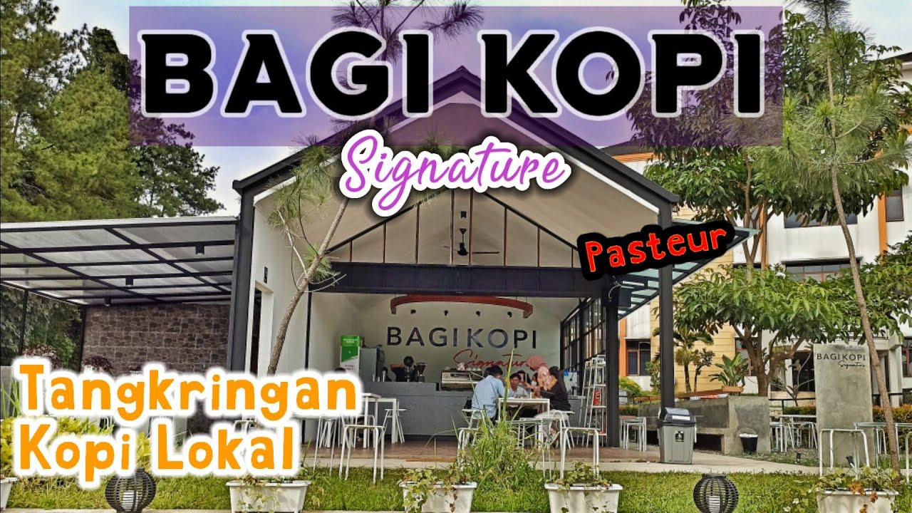 NGOPI BARENG KELUARGA DI CAFE BAGI KOPI SIGNATURE - YouTube