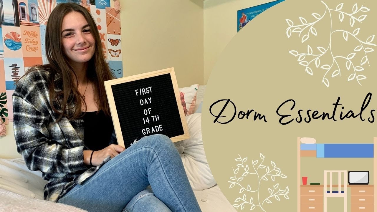 DORM ROOM ESSENTIALS | Michigan State University - YouTube