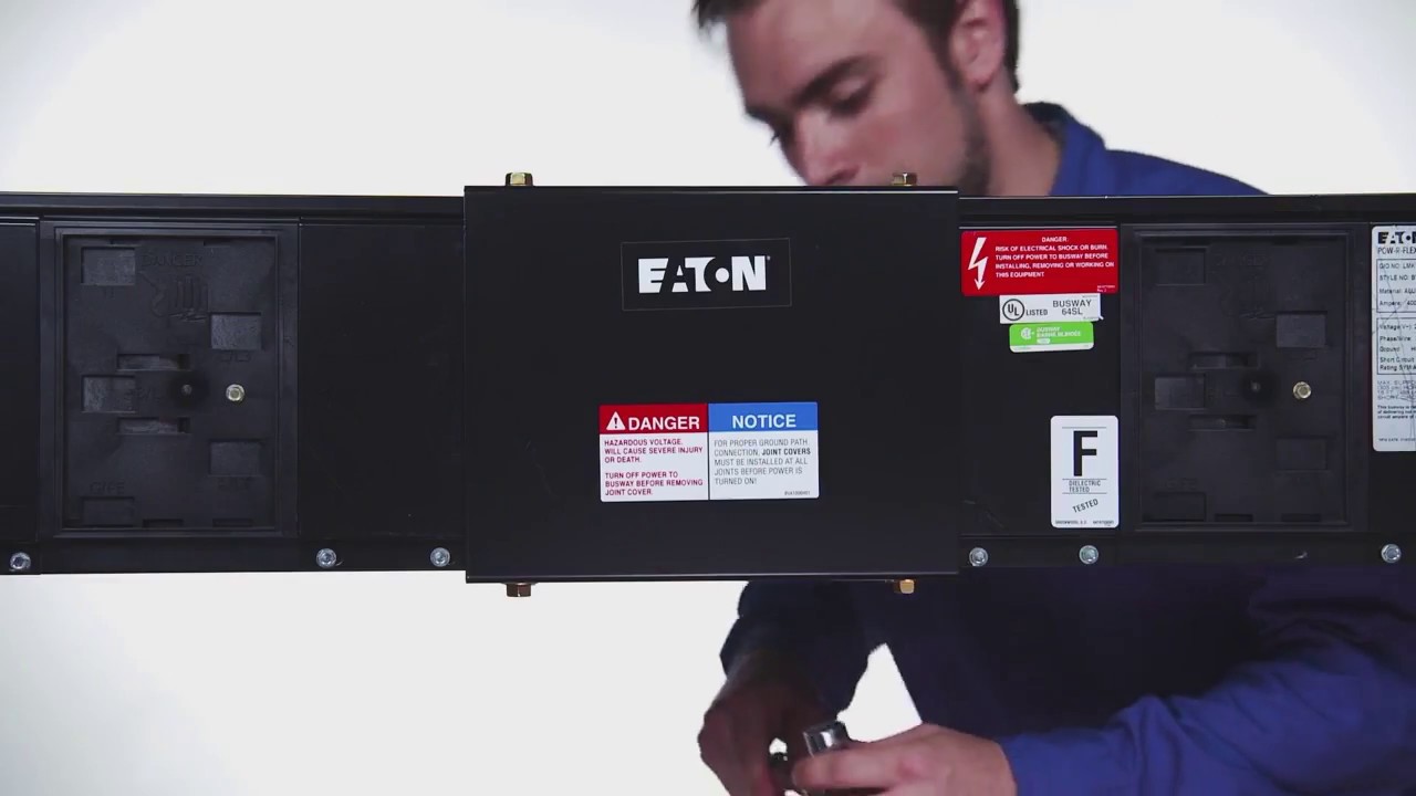 Instalación Ductos de Barras en Baja Tensión - Pow-R-Flex EATON - YouTube