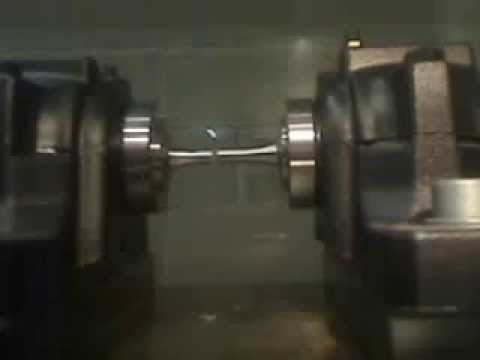 Fatigue tests in a Zwick-Roell UBM 200tc rotating bending fatigue ...