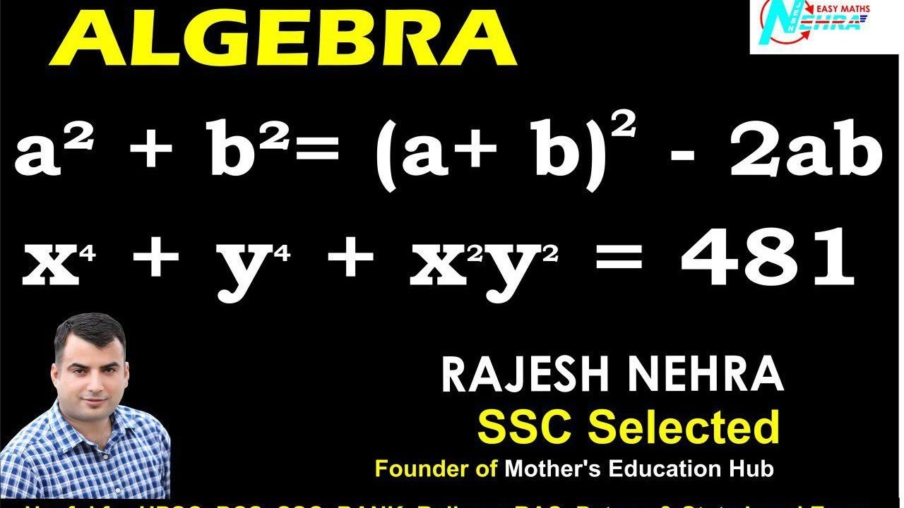 Algebra (lesson-4) COMPLETE BASIC CONCEPTS + TOP 1000 QUESTIONS #by ...