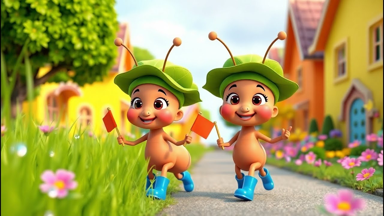 Ants Go Marching – Count and Move Together! 🐜🎶 | Fun Counting Song for ...