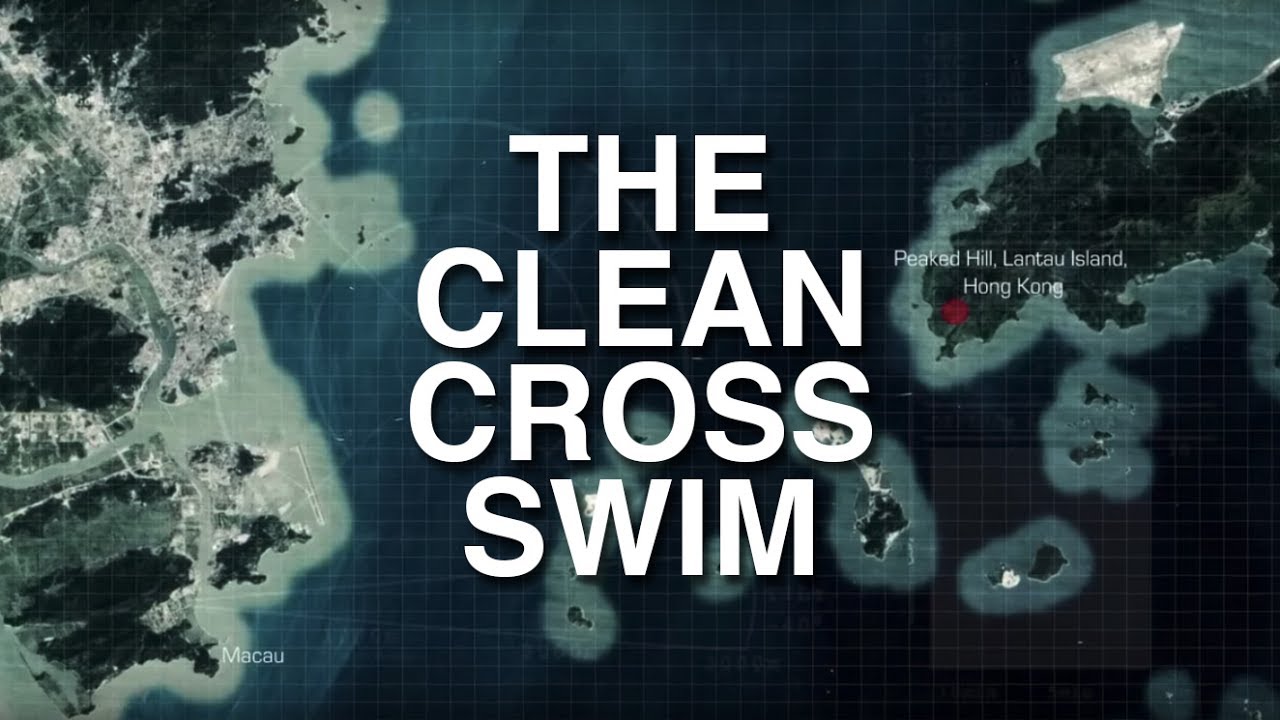 The Clean Cross Swim - Hong Kong to Macau - YouTube