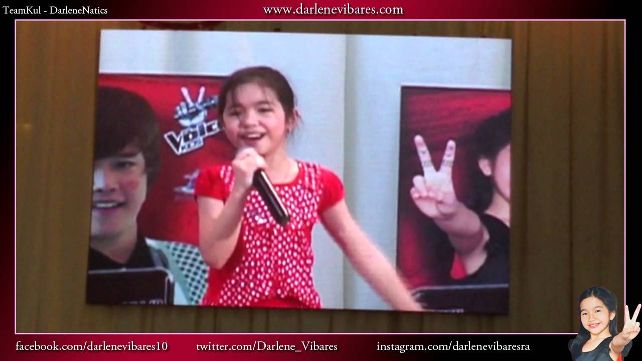 Darlene Vibares sings Girl on Fire at The Voice Kids Grand Fans' Day ...