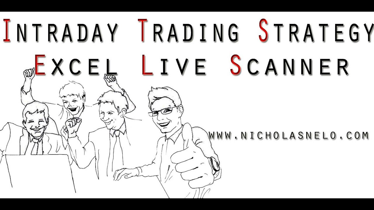 Intraday Trading Strategy :-Live Excel Signal Scanner For Intraday ...