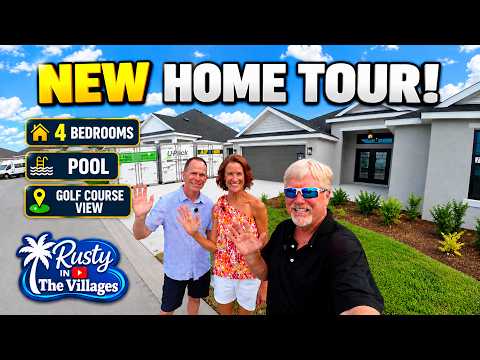 The Swallow: A Stunning 4-Bedroom Golf course view new home in The Villages