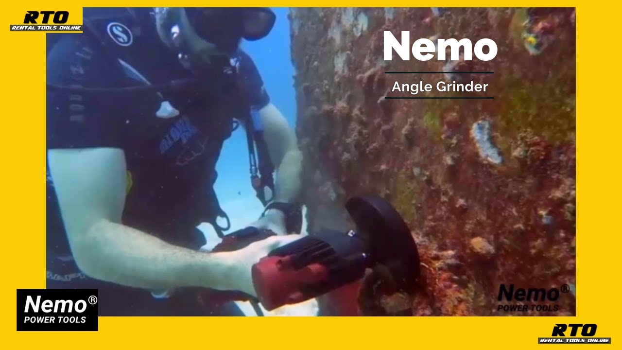 Underwater Cutting & Grinding Made Easy with Nemo Power Tools! - YouTube