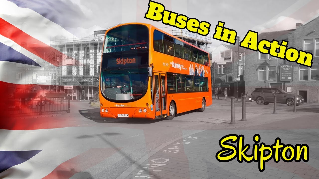 Buses in Action: Skipton 2022 - YouTube