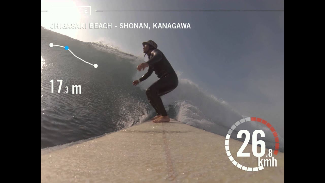 Trace: Surfing - Keiju Kita at Chigasaki Beach - Shonan - YouTube