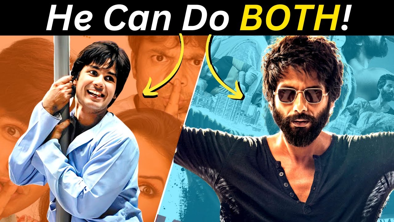 Top 10 Most ICONIC Characters of SHAHID KAPOOR - YouTube