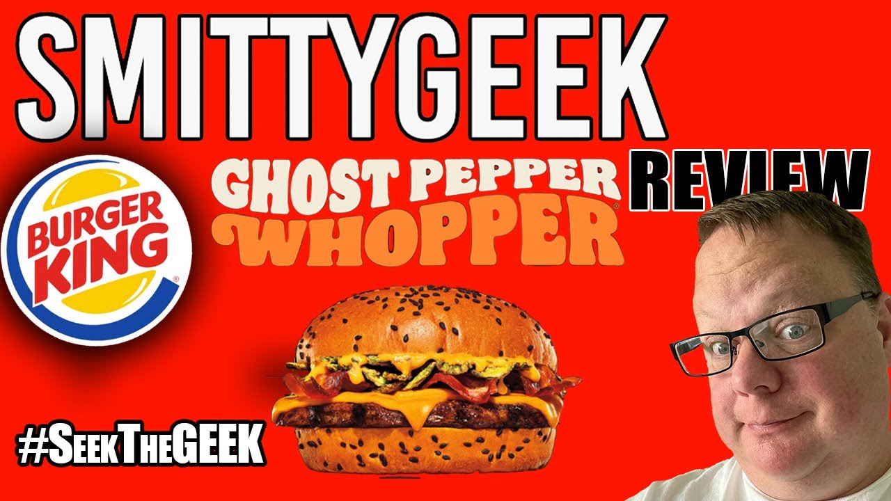 The Ghost Pepper Whopper Is Spicy! Is It Worth The Hype? - YouTube