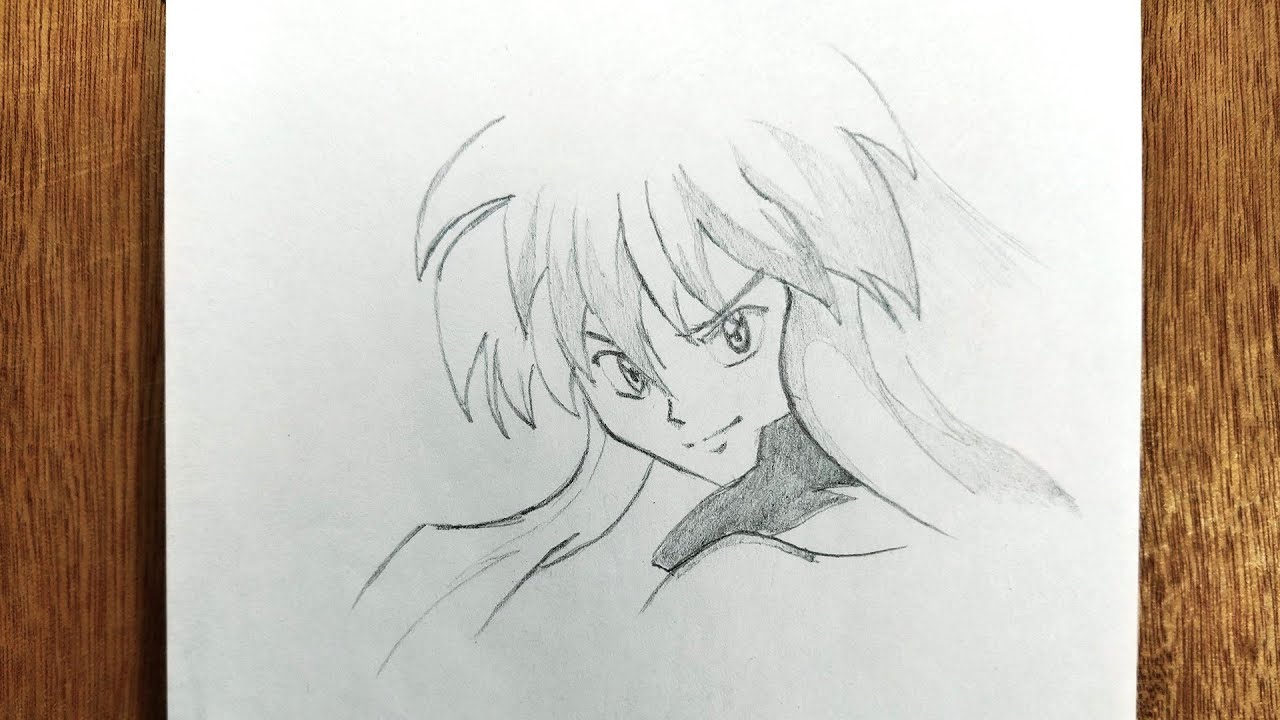 How To Draw Inuyasha | Drawing Step By Step | Easy Drawing For ...