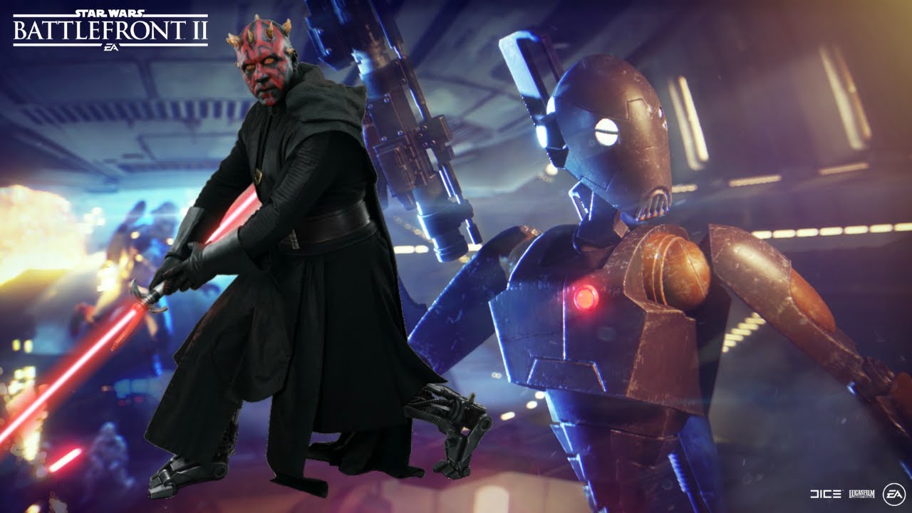 Star Wars Battlefront II Grinding for Old Master Maul Playing W/Subs ...