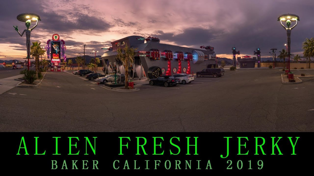 Alien Fresh Jerky 4K Baker CA - YouTube