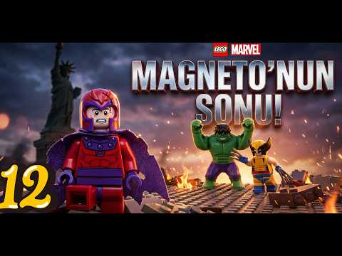 MAGNETO'NUN SONU! 🧲 Sonunda Onu Yendik! | Lego Marvel #10\