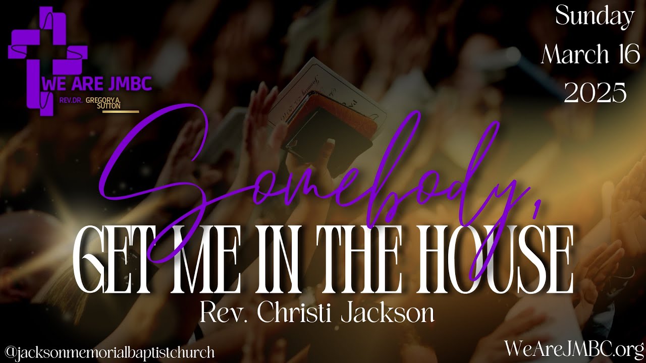 Somebody, Get Me In the House - Rev. Christi Jackson - YouTube